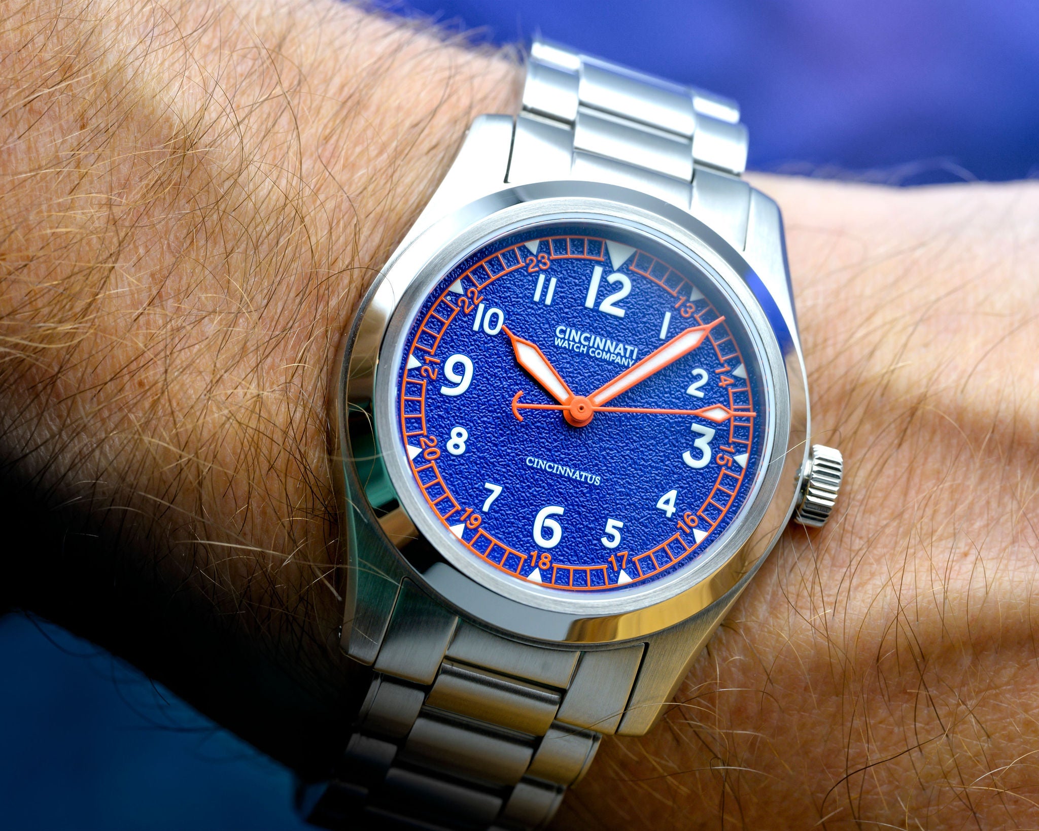 The Cincinnatus Blue – Cincinnati Watch Company